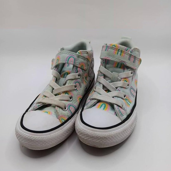Converse | Shoes | Converse All Star Shoes Youth Size 3 Rainbow High ...
